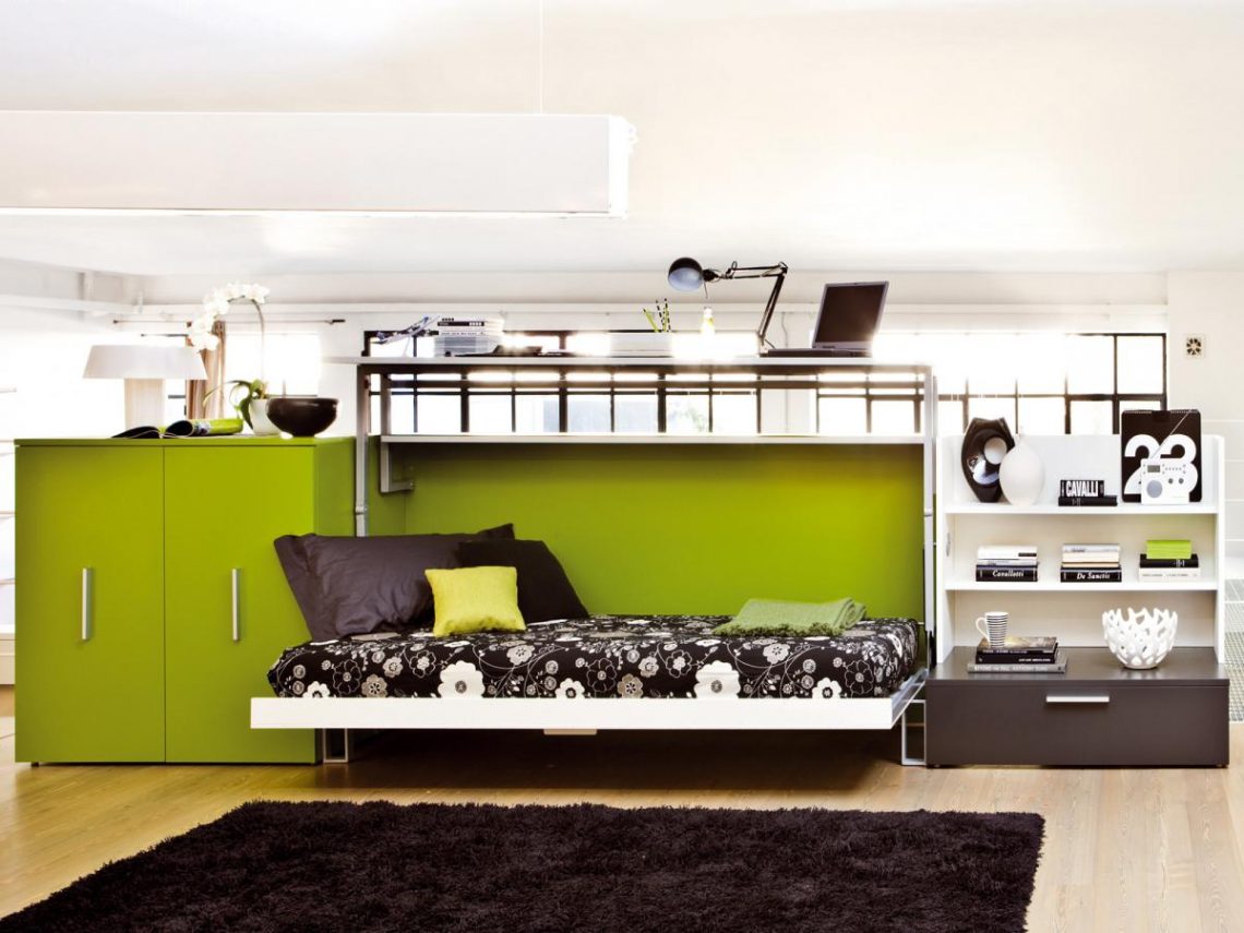 Mobilier pentru un apartament mic, mobilier transformabil în designul ...